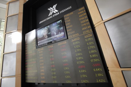 Stock Market Indicator Board Pictured Lobby Editorial Stock Photo ...