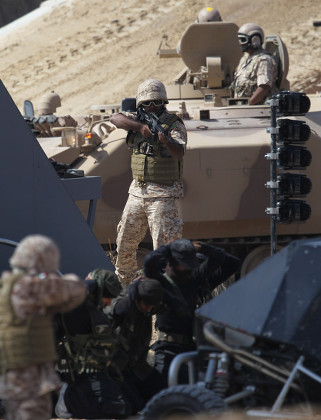 Emirati Armed Troops Show Their Skills Editorial Stock Photo - Stock ...