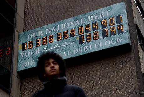 View National Debt Clock New York Editorial Stock Photo - Stock Image ...