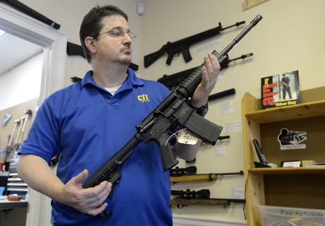 Ron Moon Coowner Cji Guns Holds Editorial Stock Photo - Stock Image ...