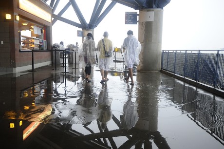 Fans Walk Near Concession Stand Heavy Editorial Stock Photo - Stock ...
