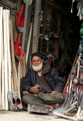 Afghan Carpenter Waits Customer Kabul Afghanistan Editorial Stock Photo - Stock Image | Shutterstock