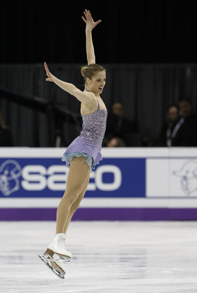 Elena Glebova Estonia Performs During Ladies Editorial Stock Photo ...
