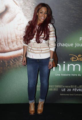 French Singer Amel Bent Attends Movie Editorial Stock Photo - Stock ...