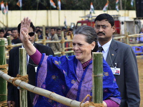 United Progressive Alliance Upa Chairperson Sonia Editorial Stock Photo ...
