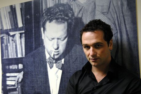 Matthew Rhys Alongside Portrait Dylan Thomas Editorial Stock Photo ...