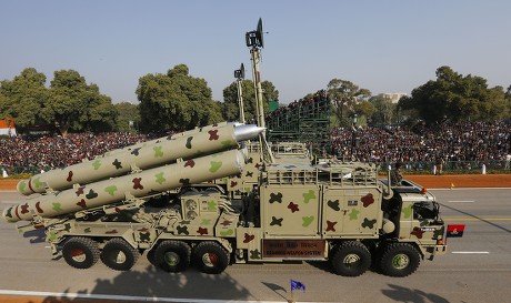 Brahmos Weapon System Displayed 64th Republic Editorial Stock Photo ...
