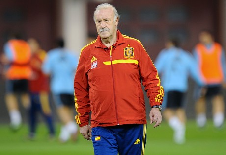 Spains National Soccer Team Coach Vicente Editorial Stock Photo - Stock ...