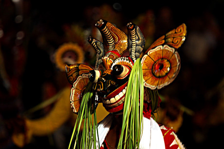Dancer Wearing Traditional Sri Lankan Devil Editorial Stock Photo ...