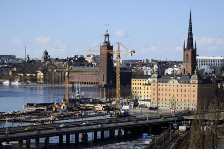 General View Stockholm City Centre One Editorial Stock Photo - Stock ...