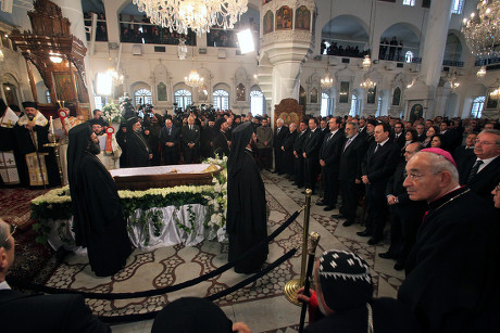 General View Funeral Ceremony Greek Orthodox Editorial Stock Photo ...