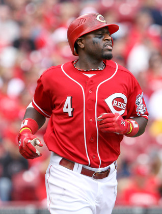 Cincinnati Reds Brandon Phillips Runs First Editorial Stock Photo ...