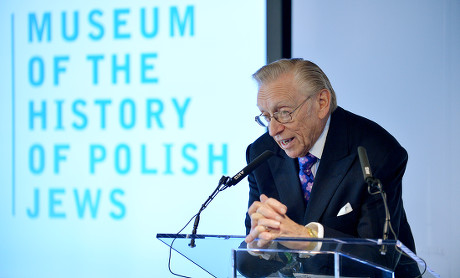 Real Estate Developer Larry Silverstein Speaks Editorial Stock Photo ...