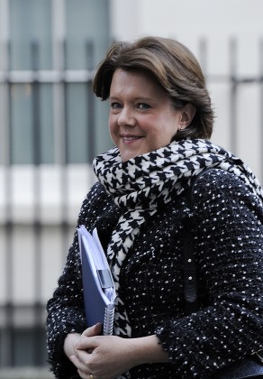 British Culture Secretary Maria Miller Departs Editorial Stock Photo ...