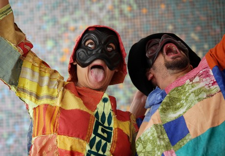 Italian Comedians Sinzia Grande L Andrea Editorial Stock Photo - Stock ...