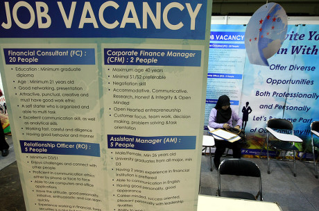 Indonesian Job Seeker Fills Job Application Editorial Stock Photo ...