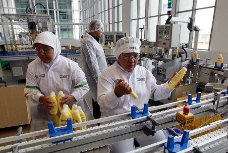 Indonesian Workers Loreals World Largest Factory Editorial Stock Photo ...
