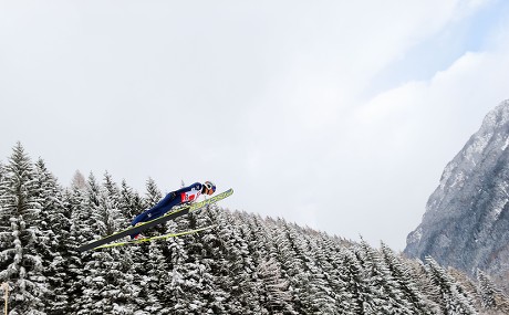 Akito Watabe Japan Airborne During Nordic Editorial Stock Photo - Stock ...
