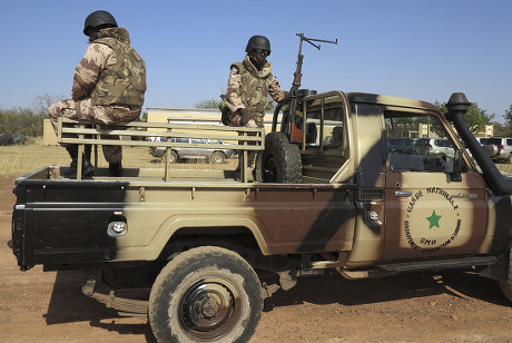 Mali National Guard Forces Look On Editorial Stock Photo - Stock Image ...