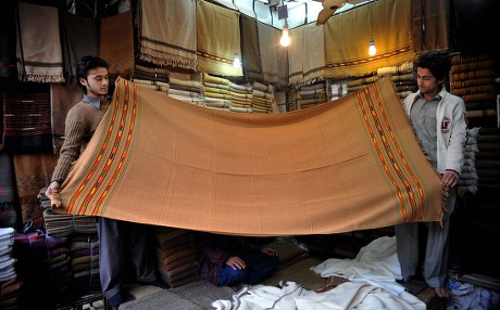 Pakistani Man Sells Traditional Chitrali Woolen Editorial Stock Photo ...