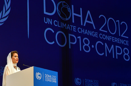 Qatar Cop18 Climate Change Conference - Dec 2012 Stock Pictures ...