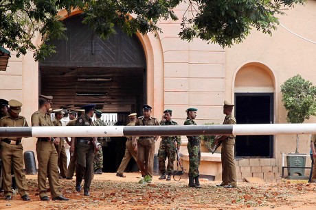 Sri Lankan Prison Guards Soldiers Standing Editorial Stock Photo ...