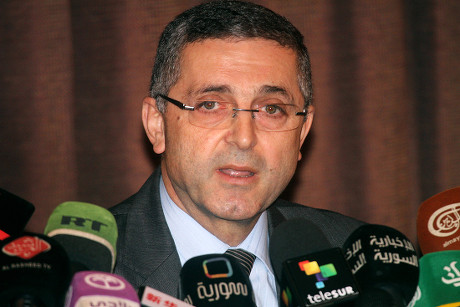 Syrian Minister National Reconciliation Ali Haidar Editorial Stock ...