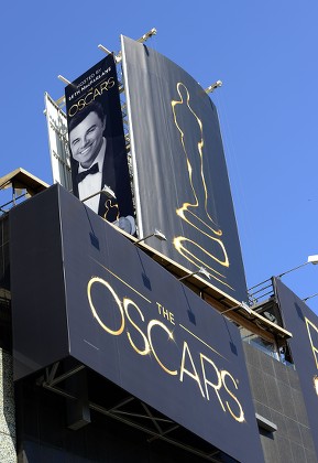 Oscar Sign Showing Host Academy Awards Editorial Stock Photo - Stock ...