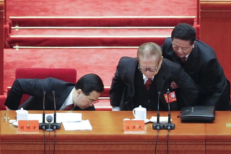 Chinese President Hu Jintao L Reaches Editorial Stock Photo - Stock ...