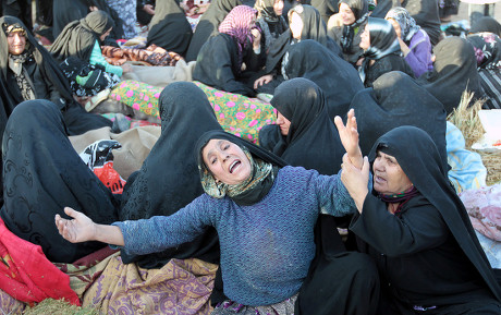 Iranian Villagers Bajeh Baj Mourn Over Editorial Stock Photo - Stock ...