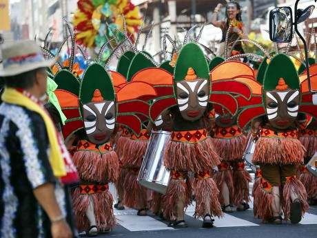 Dancers Perform During Asakusa Samba Carnival Editorial Stock Photo ...