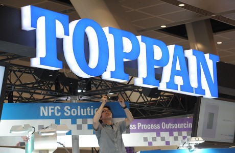 Toppan Printing Co Sign Trade Show Editorial Stock Photo - Stock Image ...