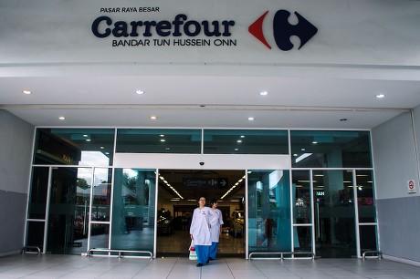 General View French Owned Carrefour Convenience Editorial Stock Photo ...