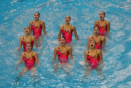 Swimmers North Korean Team Perform During Editorial Stock Photo - Stock ...