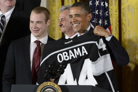 Us President Barack Obama R Presented Editorial Stock Photo - Stock ...