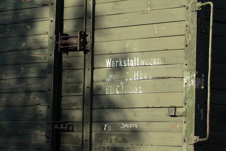 Exterior World War Iiera Railway Boxcar Editorial Stock Photo - Stock ...