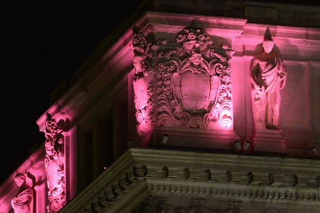 John Wilson Building Illuminated Color Anticipation Editorial Stock ...