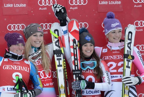 Canada Alpine Skiing World Cup Women - Nov 2012 Stock Pictures ...