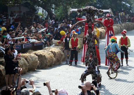 Acrobat Team Performs Stunts During Red Editorial Stock Photo - Stock ...