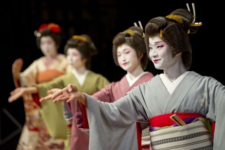 Japans Only Male Geisha Eitaro R Editorial Stock Photo - Stock Image ...