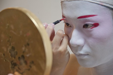 Japans Only Male Geisha Eitaro Aged Editorial Stock Photo - Stock Image ...