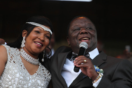 Zimbabwe Prime Minister Morgan Tsvangirai Marries Editorial Stock Photo ...