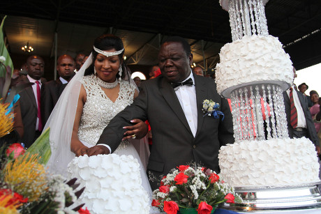 Zimbabwe Prime Minister Morgan Tsvangirai Marries Editorial Stock Photo ...