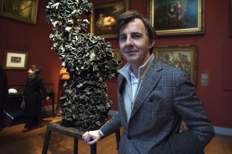 Belgian Sculptor Johan Creten Poses Front Editorial Stock Photo - Stock ...