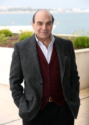British Actor David Suchet Poses During Editorial Stock Photo - Stock ...