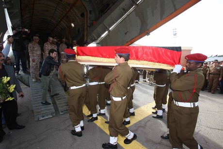 Libyan Soldiers Carry Coffin One Two Editorial Stock Photo - Stock ...
