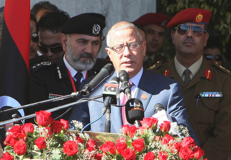 Libyan Prime Minister Ali Zidan Speaks Editorial Stock Photo - Stock ...