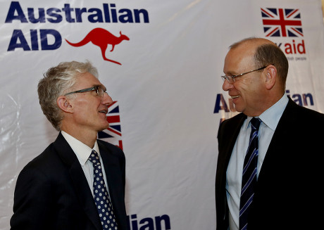 Peter Baxter R Director General Australian Editorial Stock Photo ...