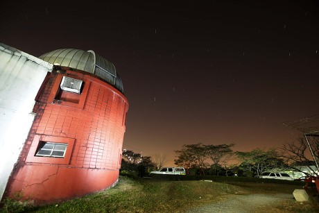 Long Exposure University Philippines Observatory Where Editorial Stock ...