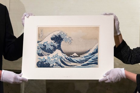 'Hokusai: Beyond The Great Wave' exhibition photocall, London, UK - 10 ...
